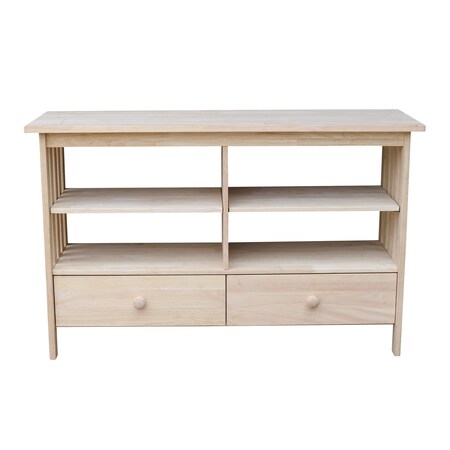 Unfinished tv stand store